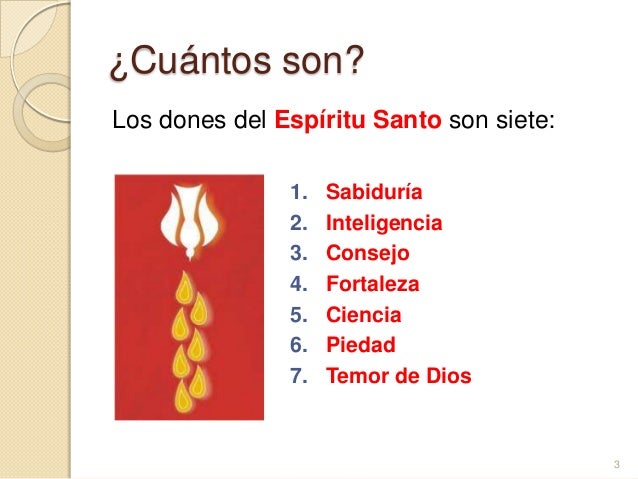 Los Dones Del Espíritu Santo