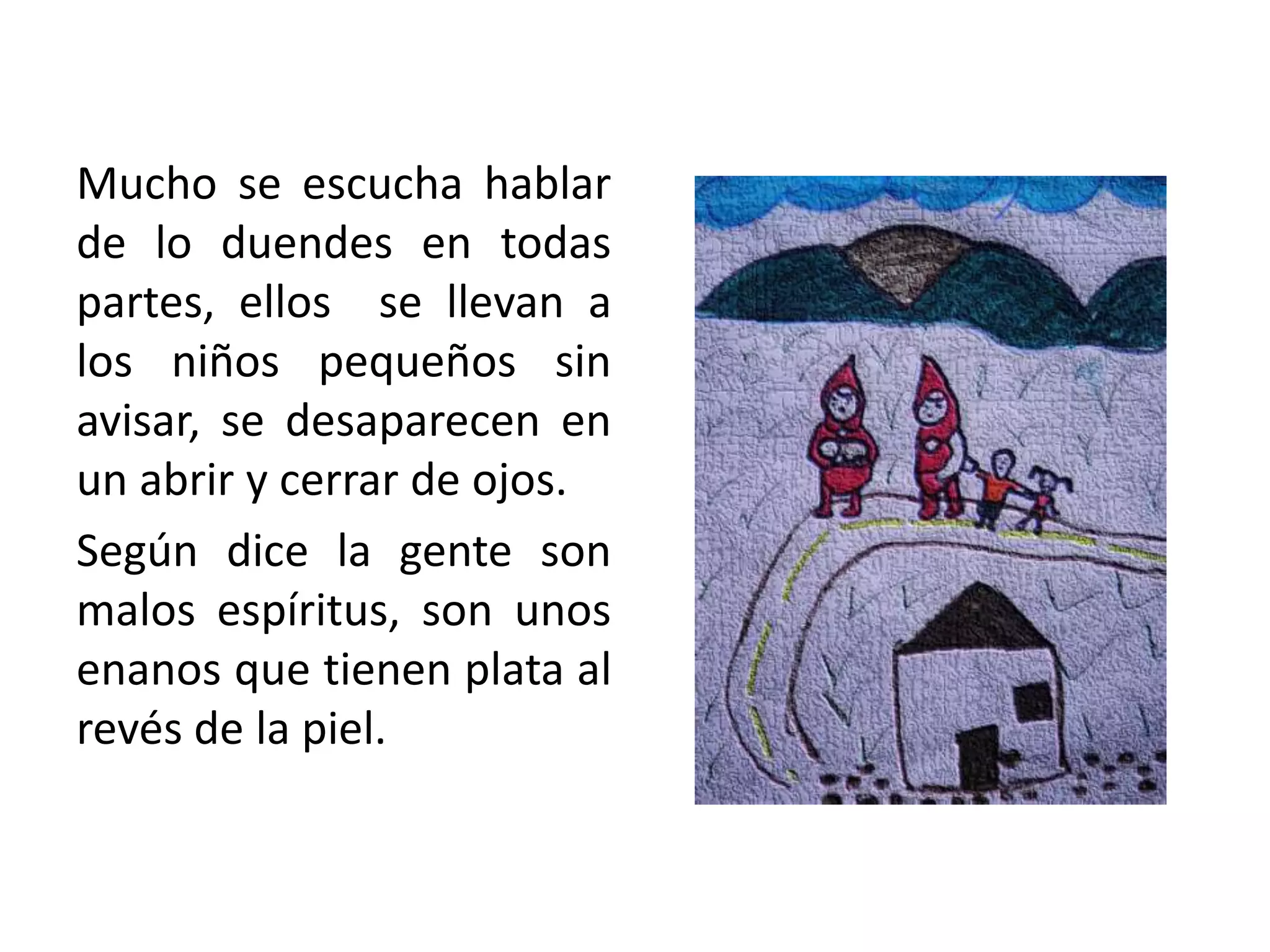 Los duendes roba niños. | PPT