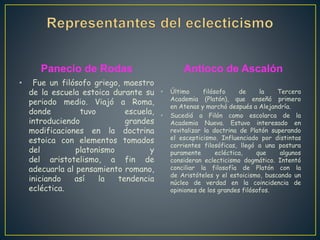 Eclecticismo Filosofia
