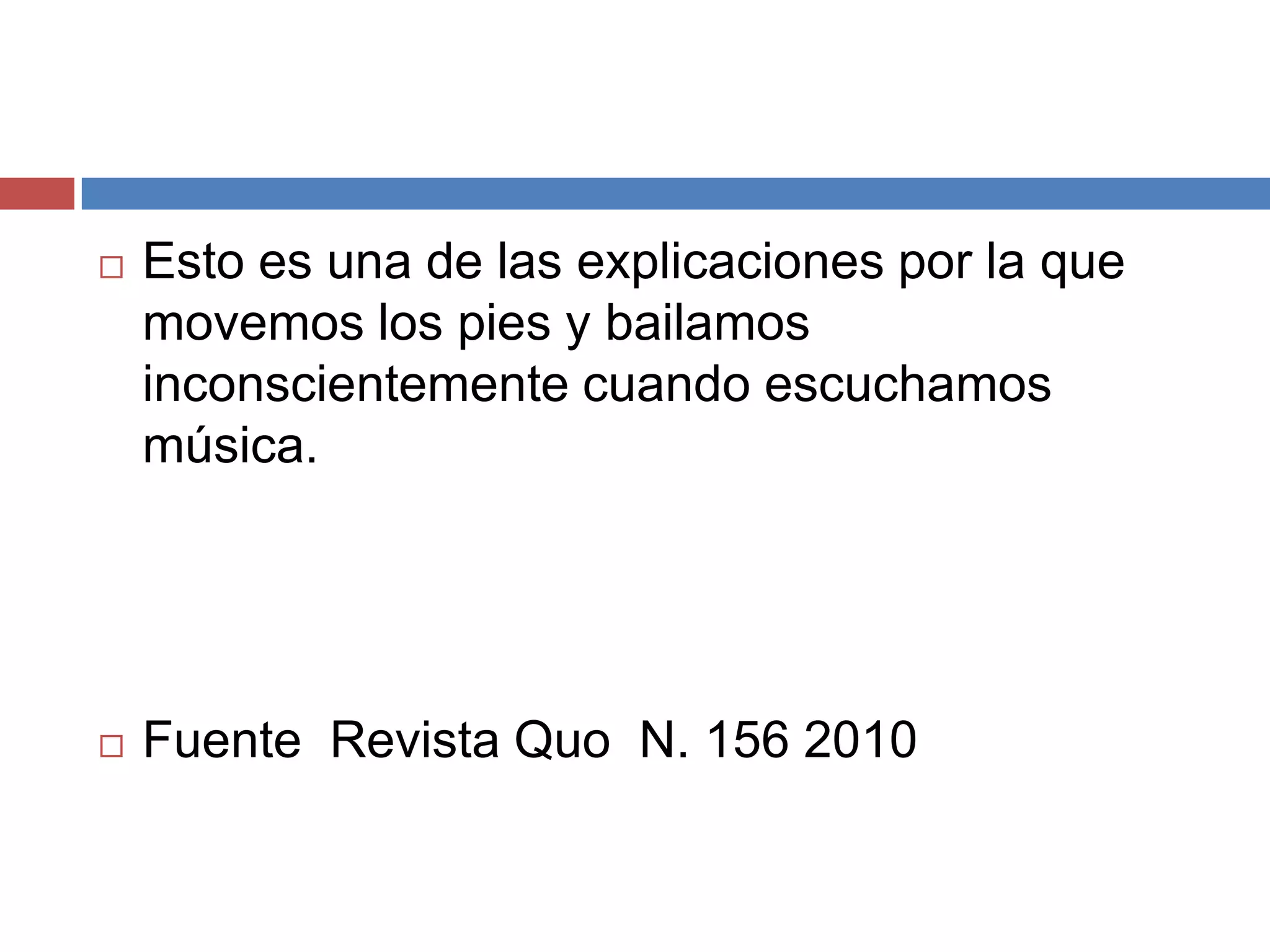 Los efectos de la musica | PPT
