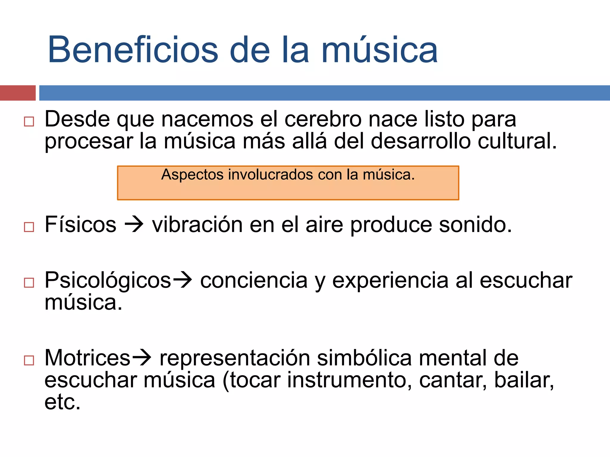 Los efectos de la musica | PPT