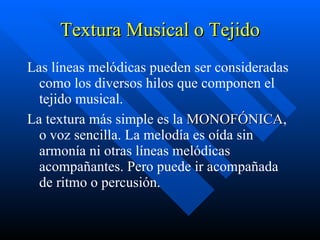 Los Elementos De La MúSica | PPT