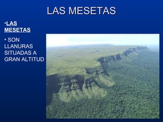 LOS ELEMENTOS DEL RELIEVE TERRESTRE | PPS