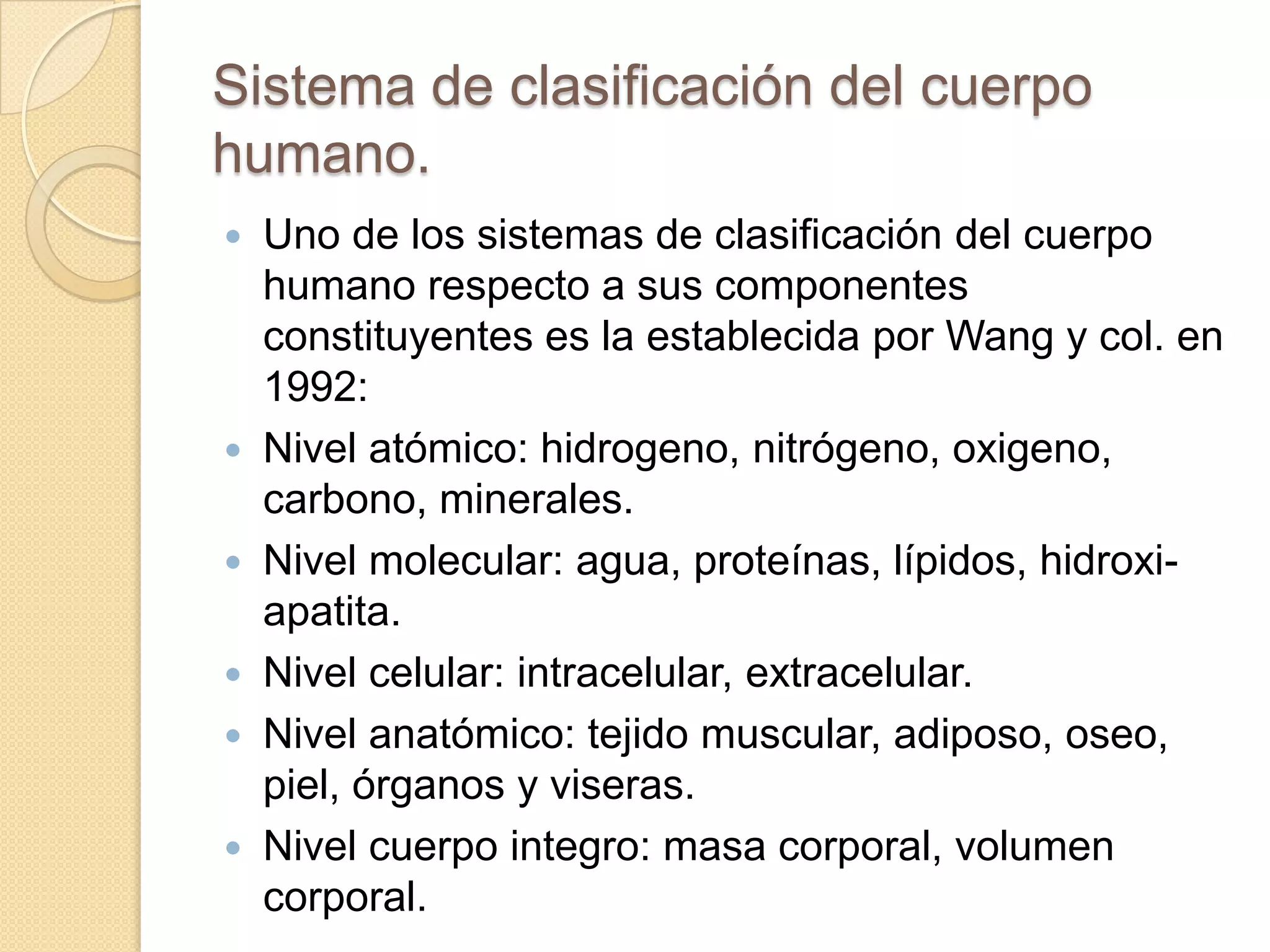 Los elementos químicos en el cuerpo humano | PPTX