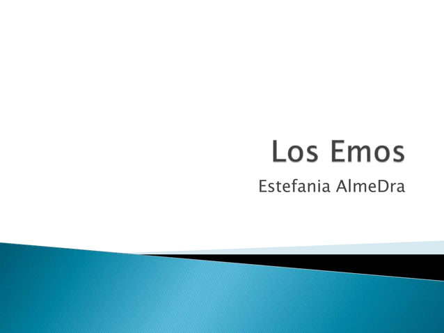 Los emos | PPT