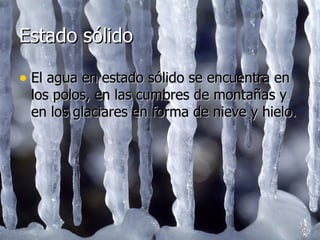Los Estados De La Agua | PPT