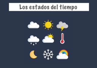 Los Estados Del Tiempo Presentación para clase de ELE .pdf