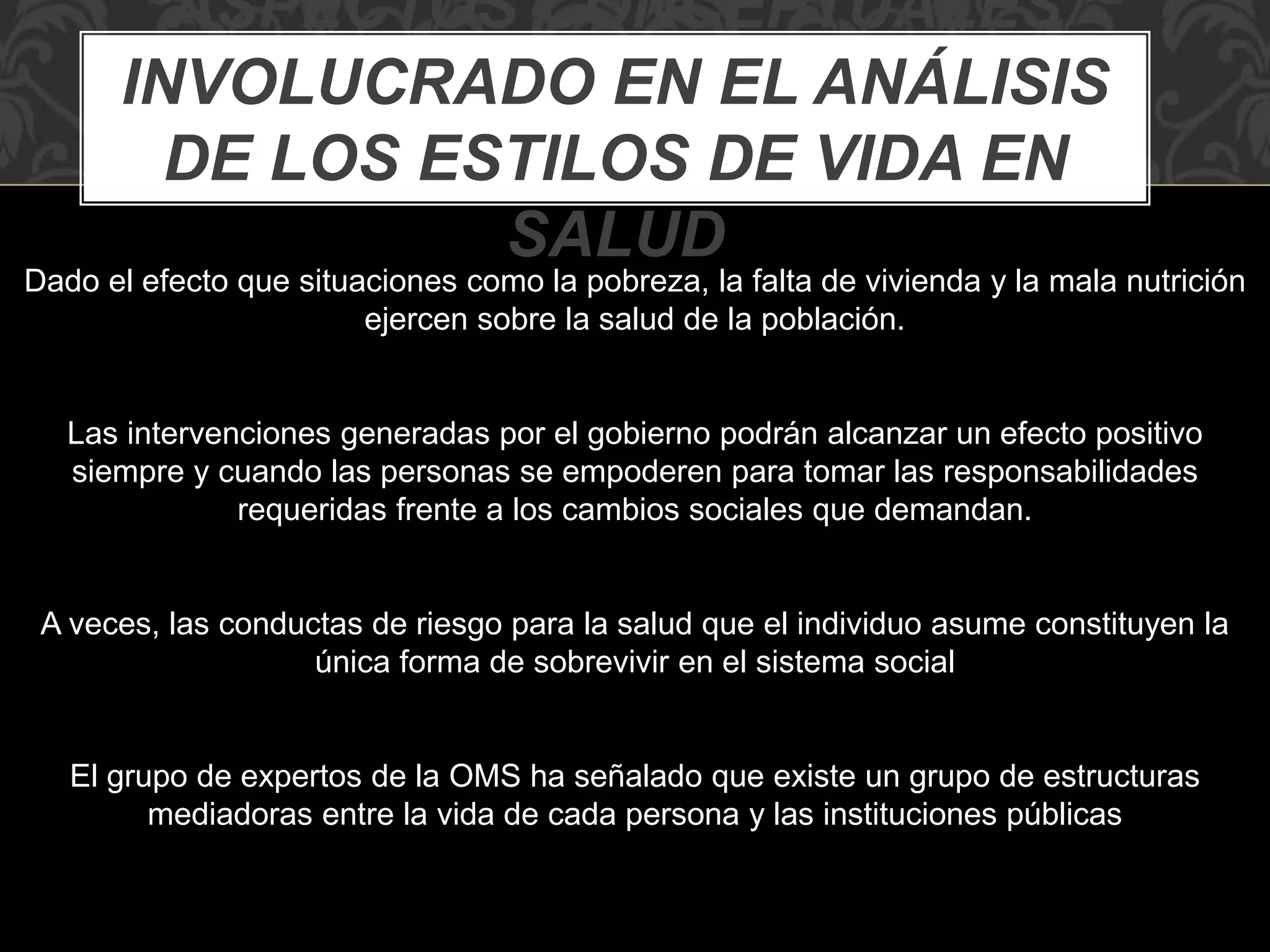 Los estilos de vida | PPT