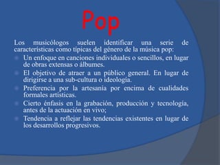 Los estilos musicales | PPTX