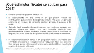 Los estímulos fiscales pp | PPTX