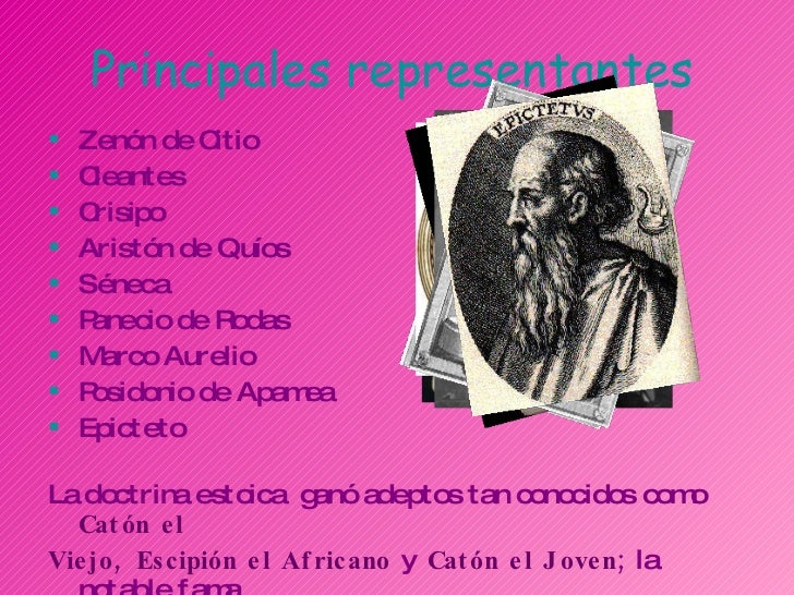 Que Es El Estoicismo Y Cuales Son Sus Principales Representantes - Solo ...