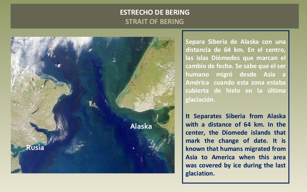 LOS ESTRECHOS MÁS IMPORTANTES