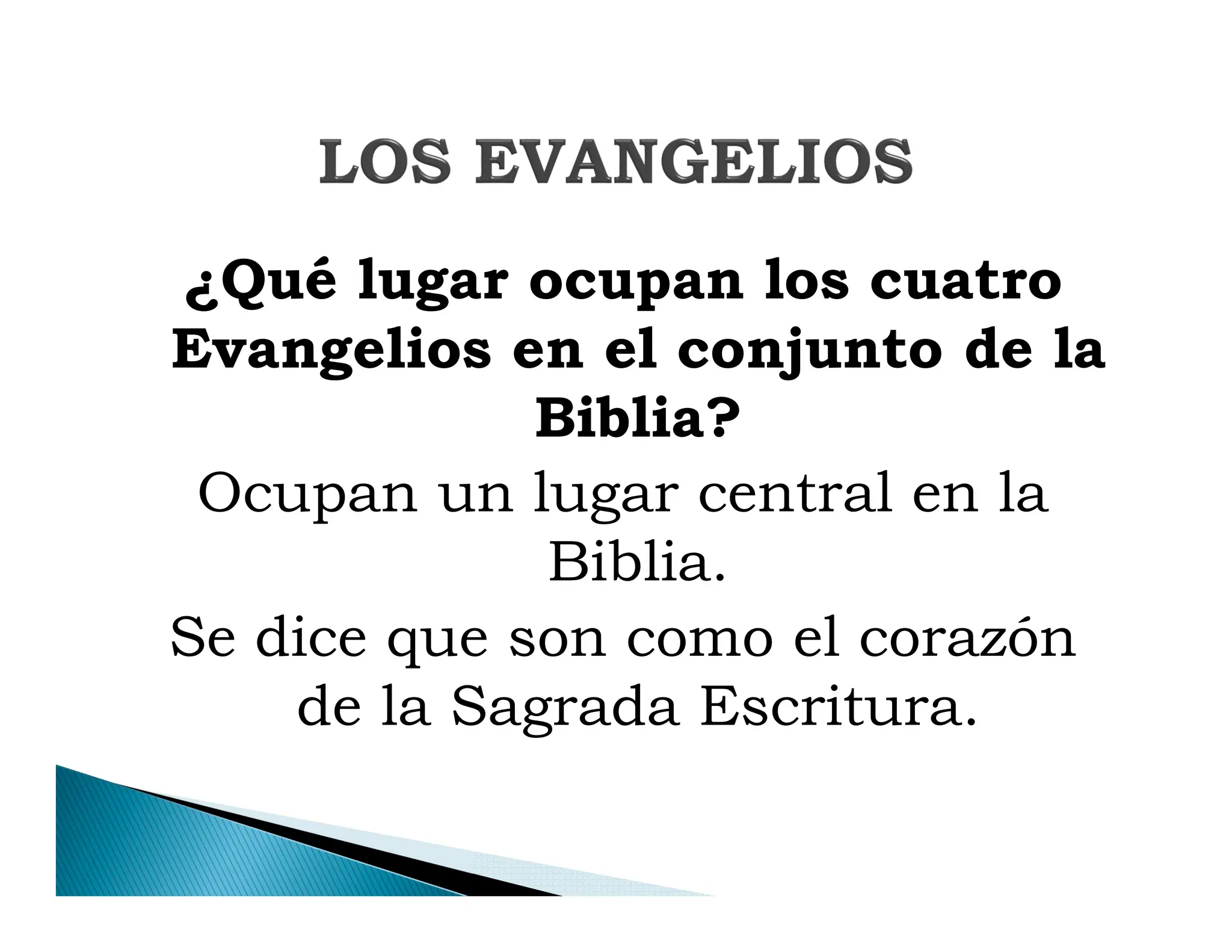 LOS EVANGELIOS PDF.pdf descripción de los 4 evangelios mateo marcos ...