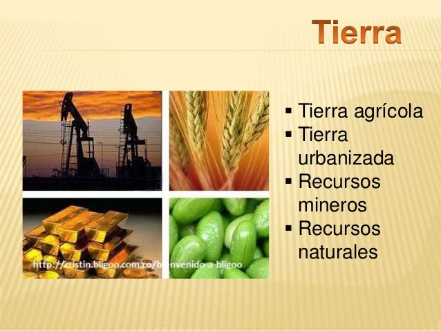 Factores De Produccin Qu Es Definicin Y Concepto
