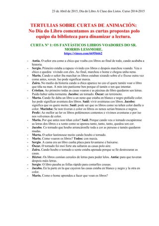 Tertulias de cine | DOC