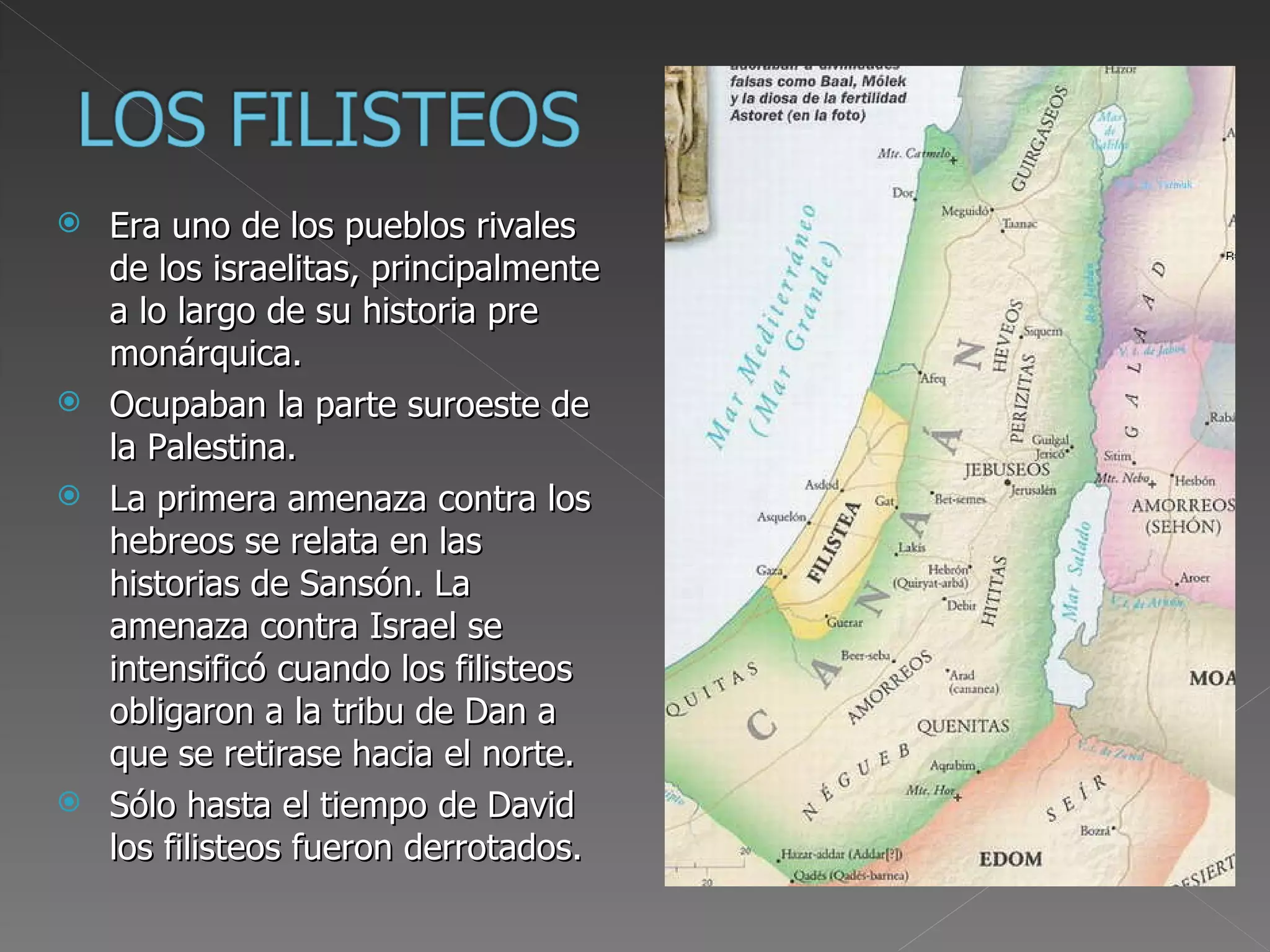 Los filisteos y el arca del Señor | PPT | Descarga Gratuita