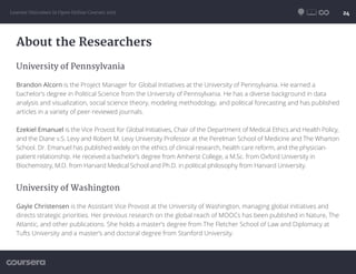 Coursera Impact Revealed: Learner Outcomes in Open Online Courses | PDF ...
