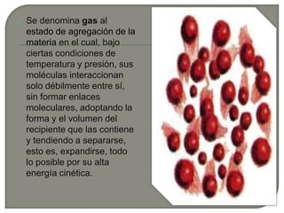 Los gases | PPTX
