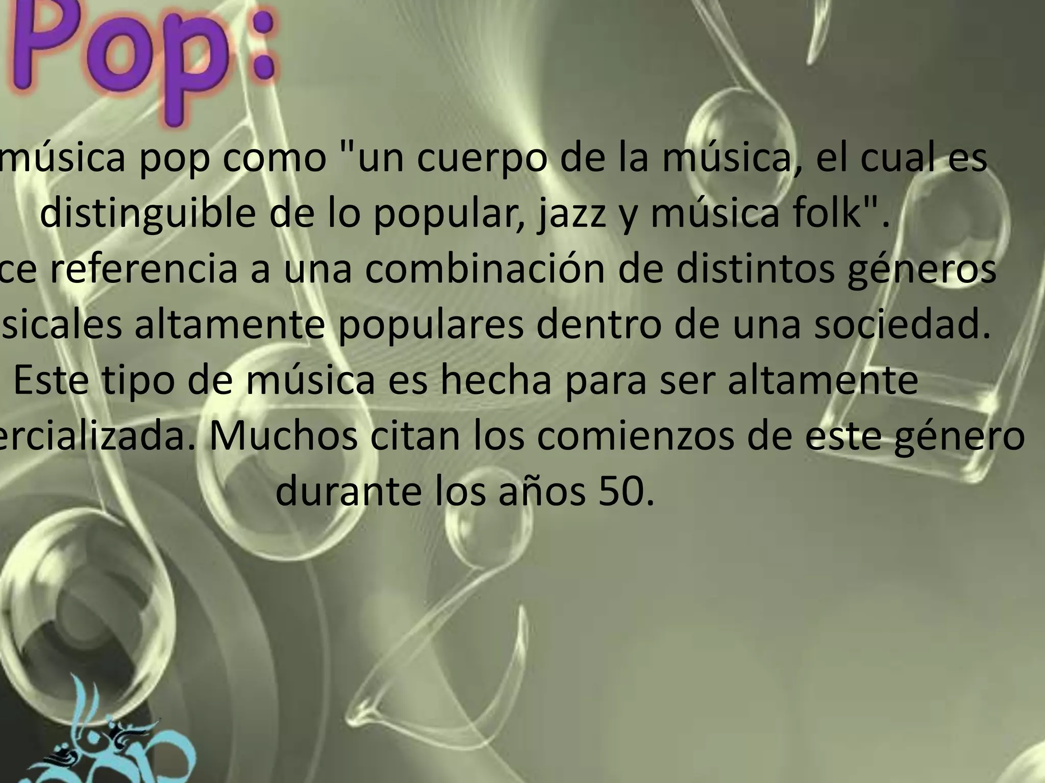 Los generos musicales | PPT