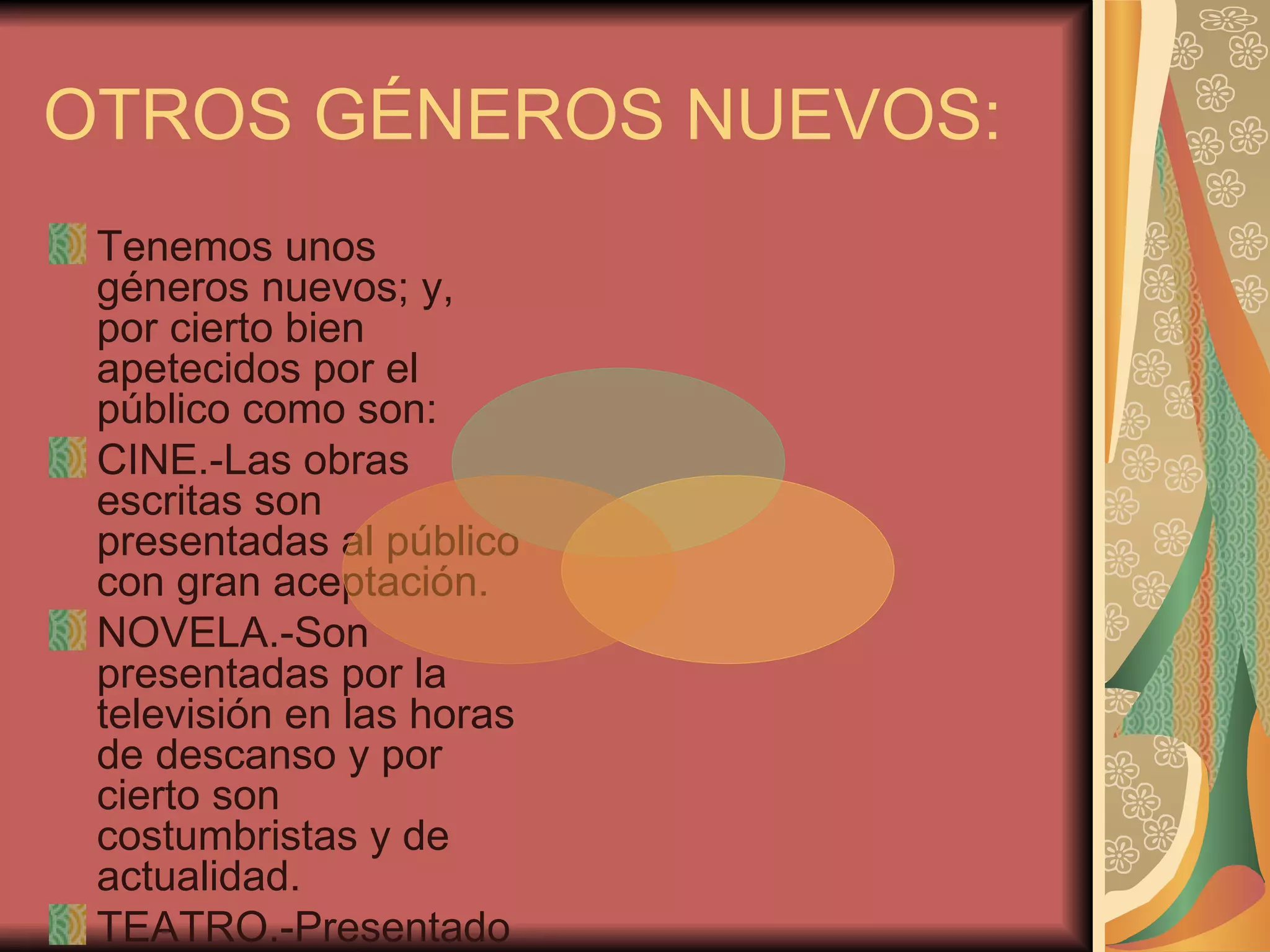 Los géneros literarios | PPT