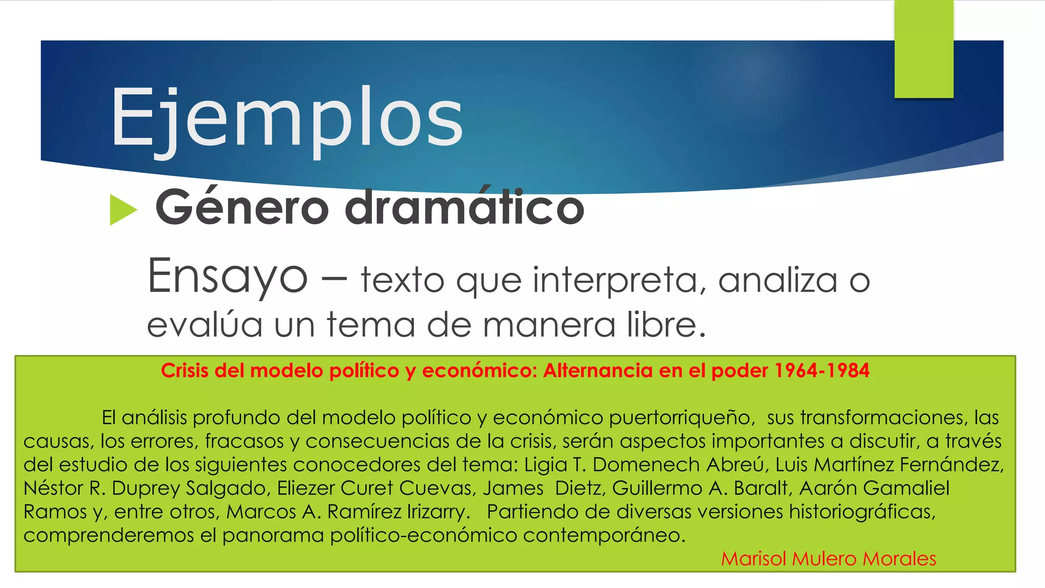 Los géneros literarios | PPT