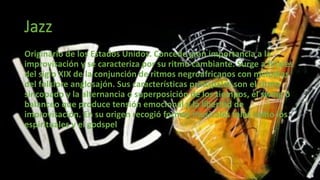 Los géneros musicales mas populares del mundo | PPTX