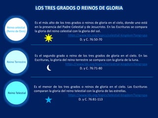 Los Grados de Gloria | PPTX