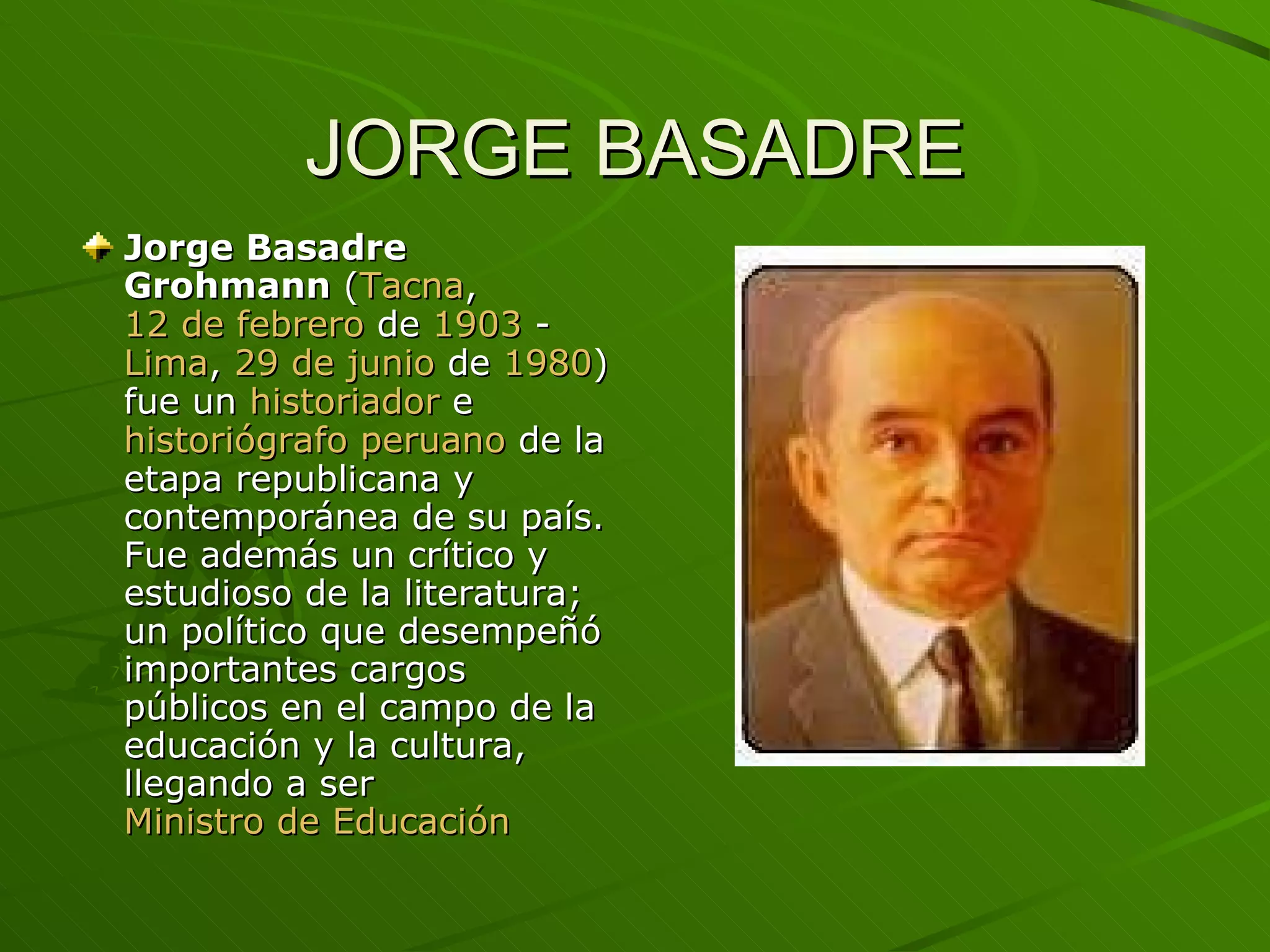 Los grandes personajes del peru | PPT