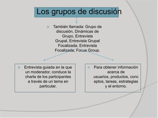Los Grupos De DiscusióN | PPTX