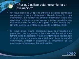 Los Grupos De DiscusióN O Focus Group | PPT