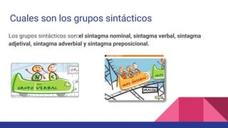 Los grupos sintácticos 2 | PDF