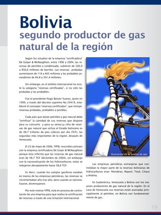 Los hidrocarburos en bolivia | PDF