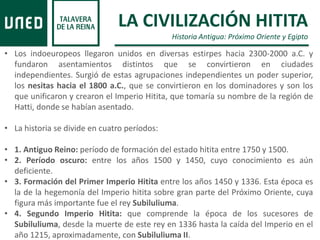 Los Hititas y Mitanni | PDF
