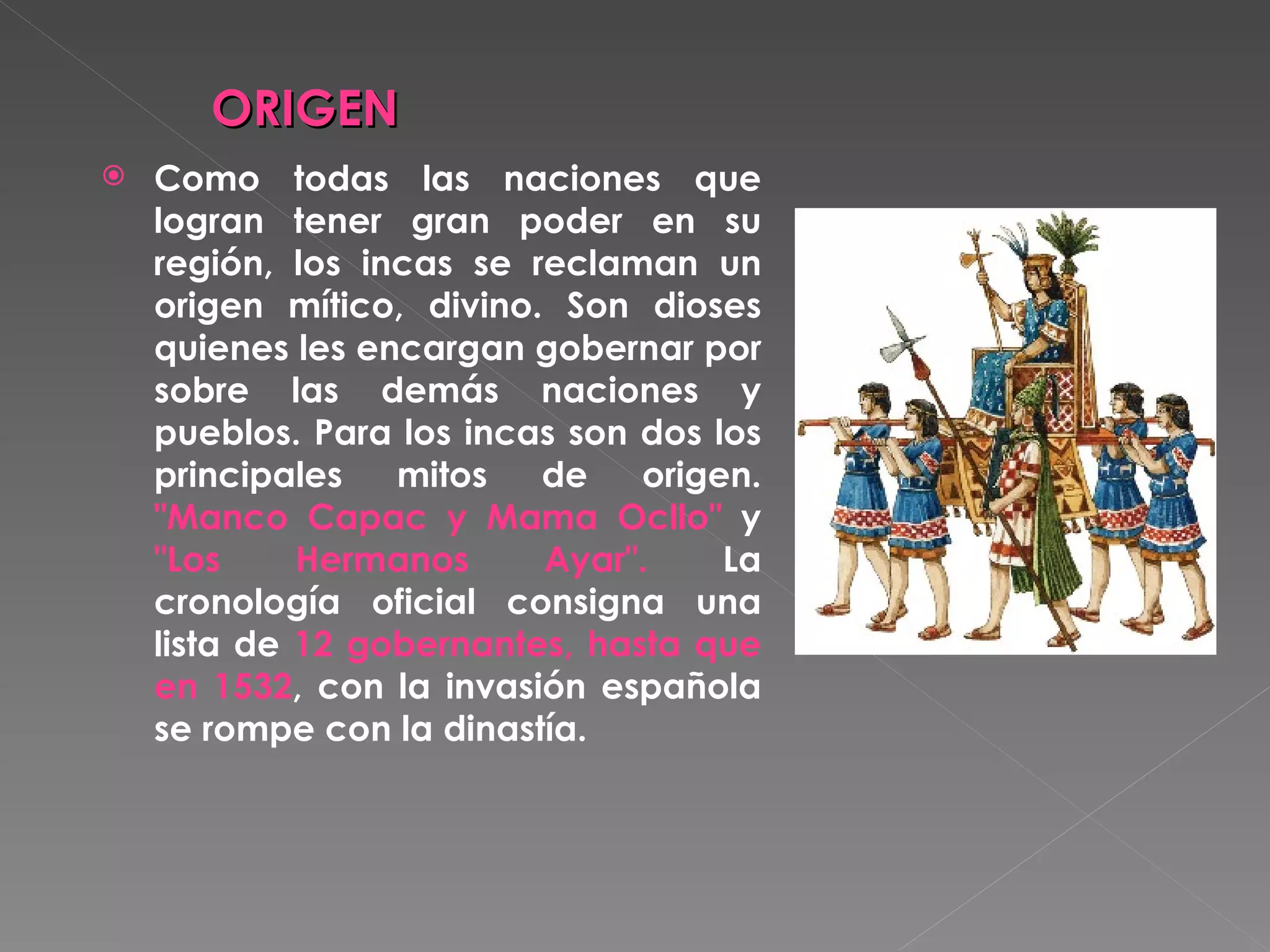 Los incas | PPT | South America Travel | Travel Locations