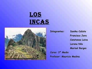 Los incas | PPT