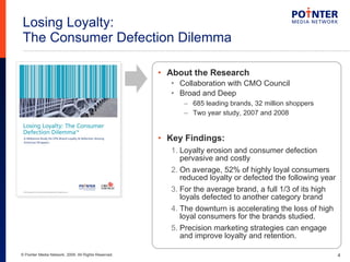 Losing Loyalty: The Consumer Defection Dilemma | PPT | Consumer Issues ...