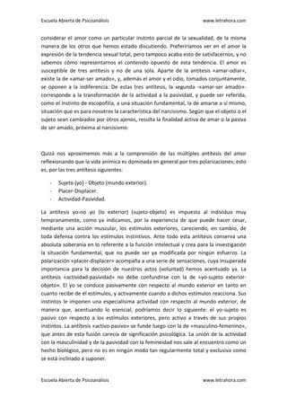 Los instintos y sus destinos freud | PDF