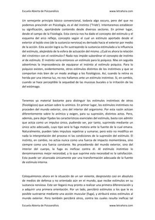 Los instintos y sus destinos freud | PDF