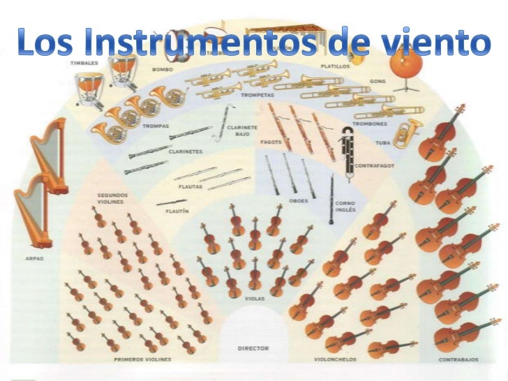 Los instrumentos de viento