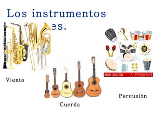 Los instrumentos musicales | PPT