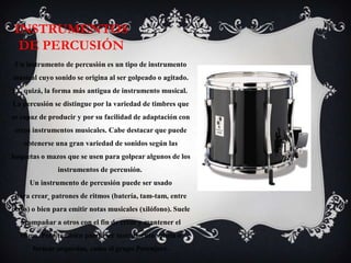 Los instrumentos musicales | PPTX
