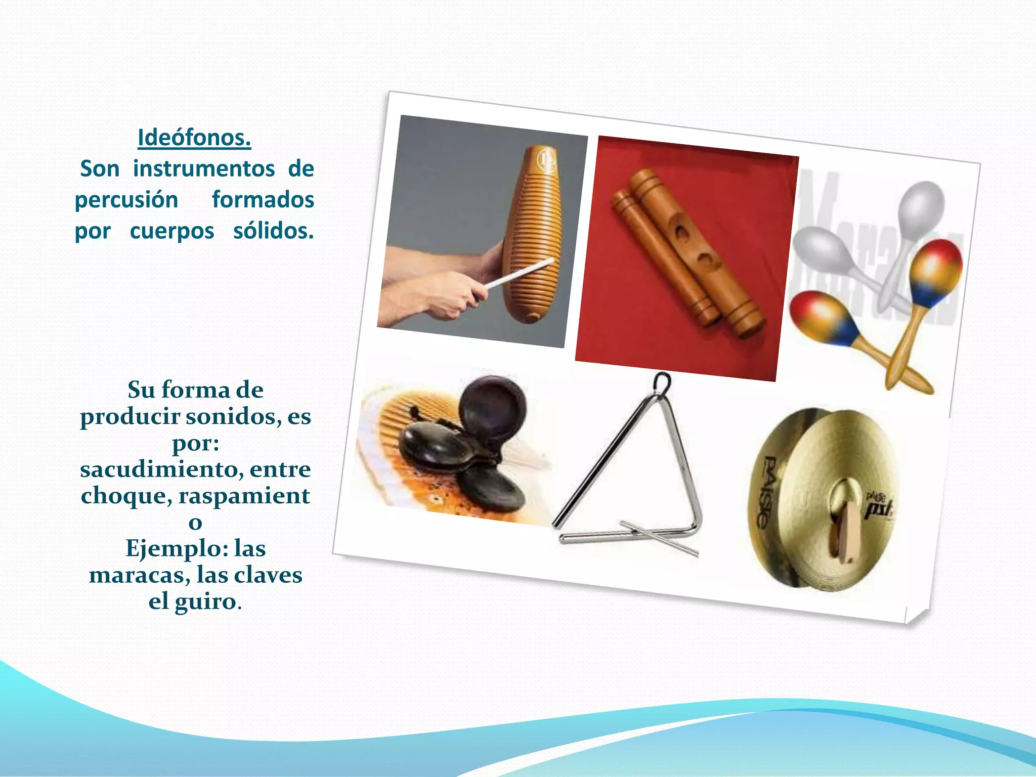 Los instrumentos musicales | PPT