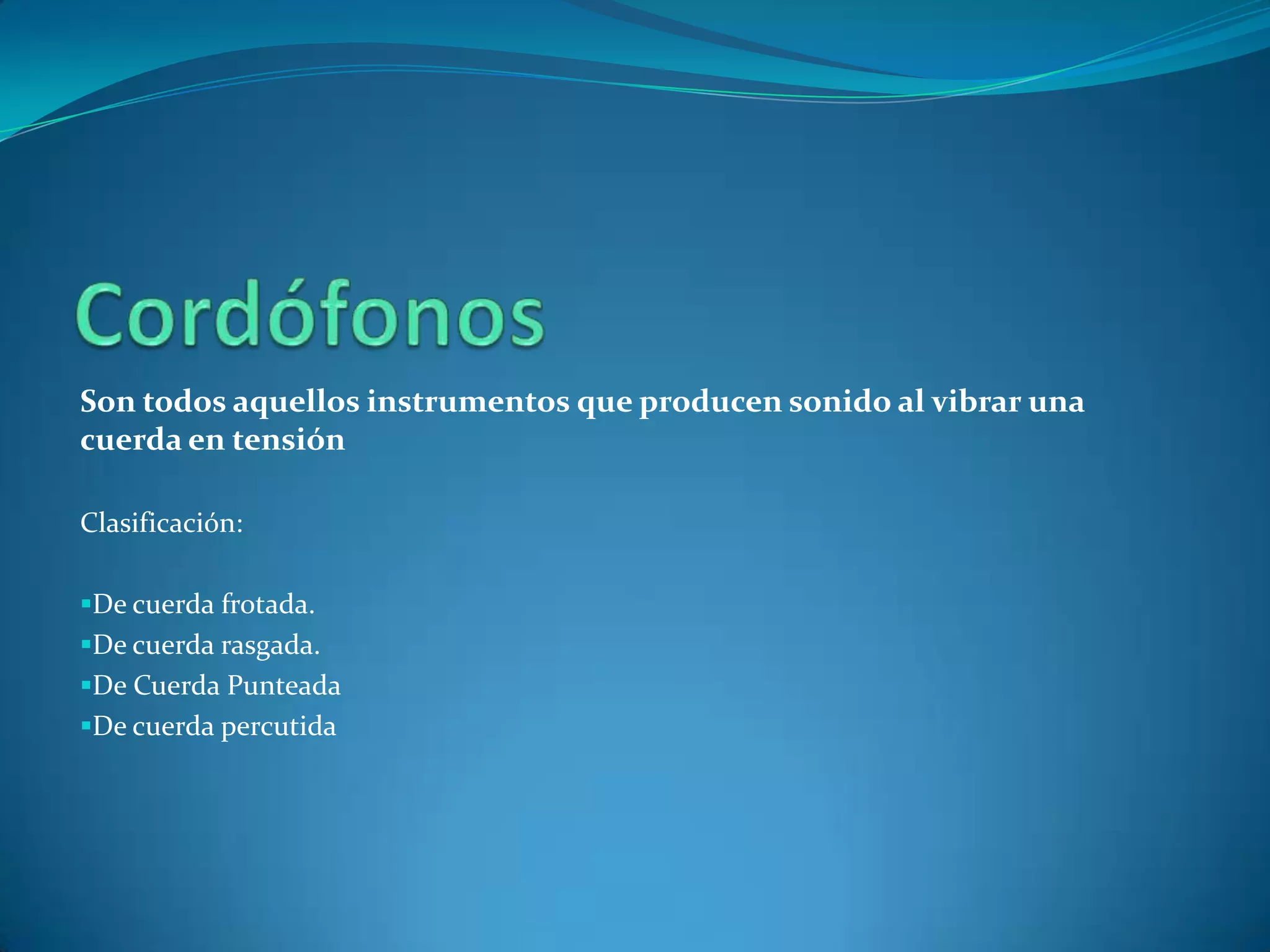 Los instrumentos musicales | PPT