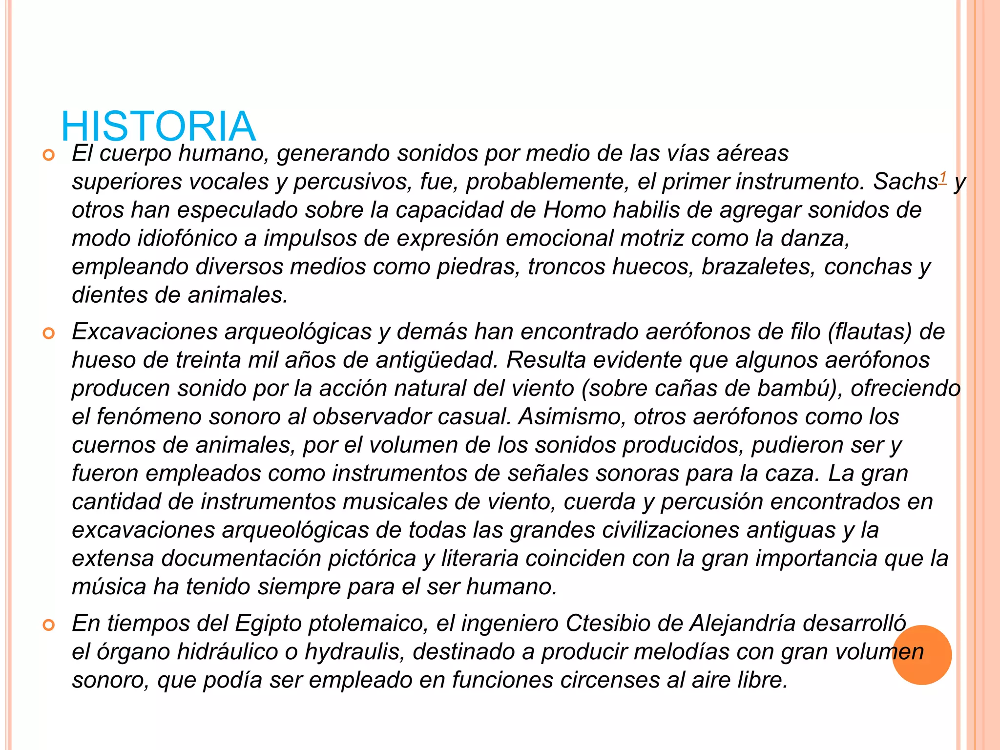 Los instrumentos musicales | PPTX