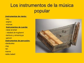 Los instrumentos musicales en egipto | PPT