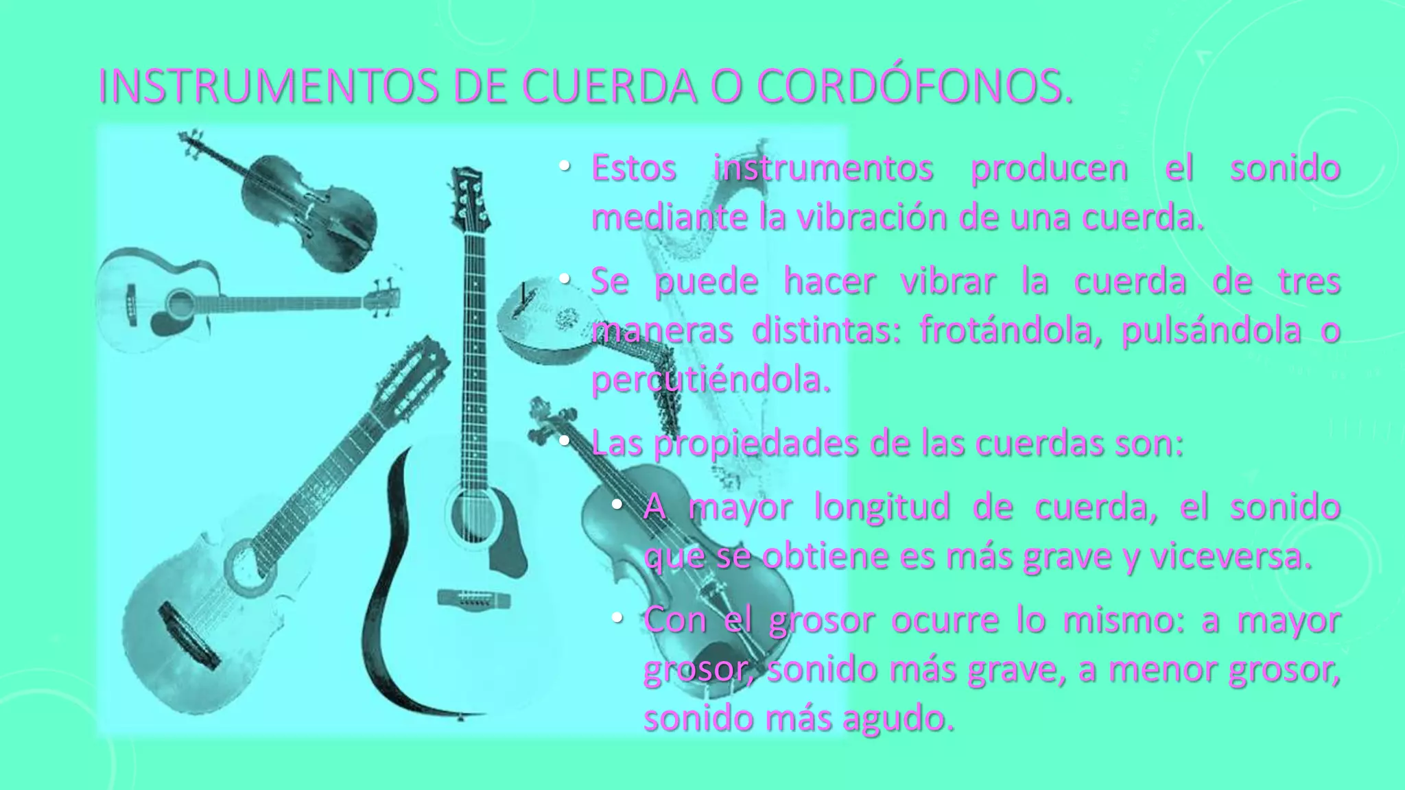 Los instrumentos y su clasificación | PPTX