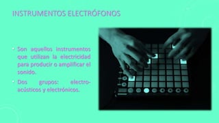 Los instrumentos y su clasificación | PPTX