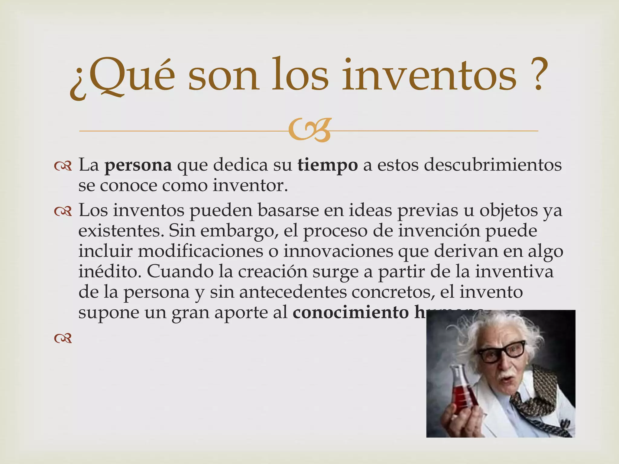 Los inventos del futuro | PPTX