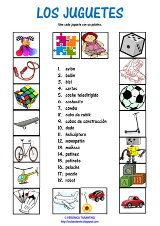 Los juguetes | PDF