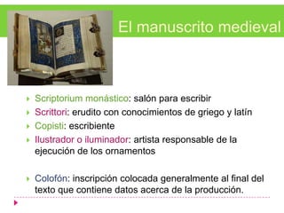 Los libros iluminados | PPTX